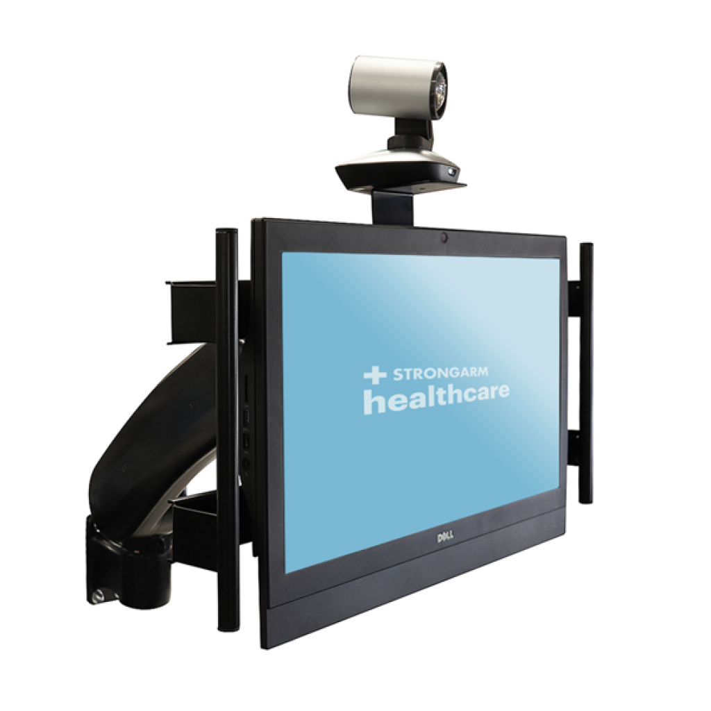 Strongarm Healthcare – Ergonomic Display & Keyboard Wall Arm ...